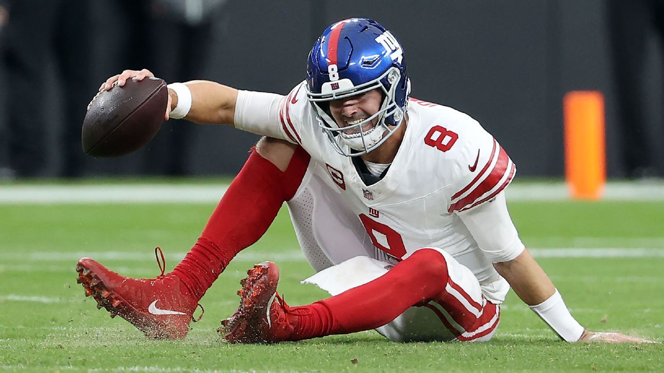 Giants pierden por toda la temporada a Daniel Jones - ESPN