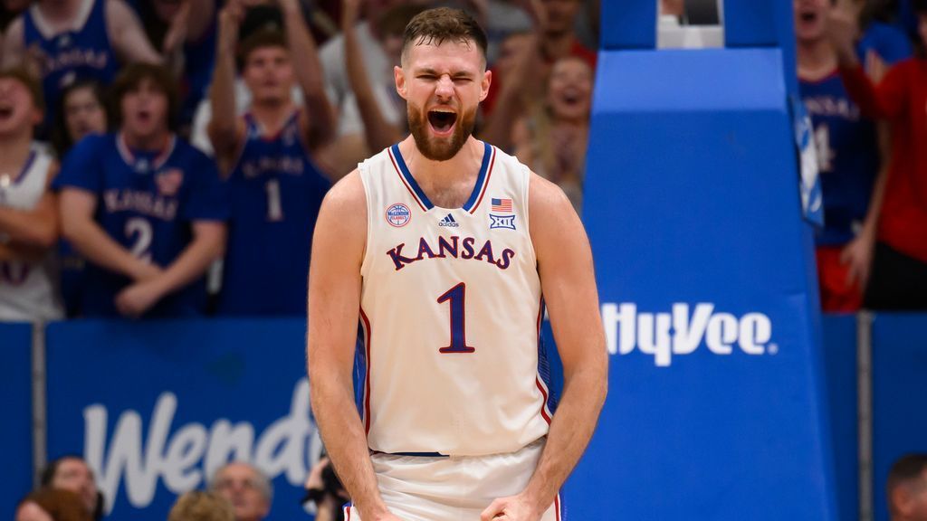 Hunter Dickinson scores 21 in Kansas debut as Jayhawks stomp North ...