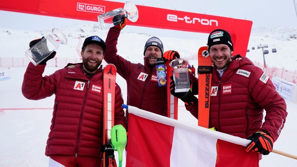 Austrians sweep interrupted men's World Cup slalom - ESPN
