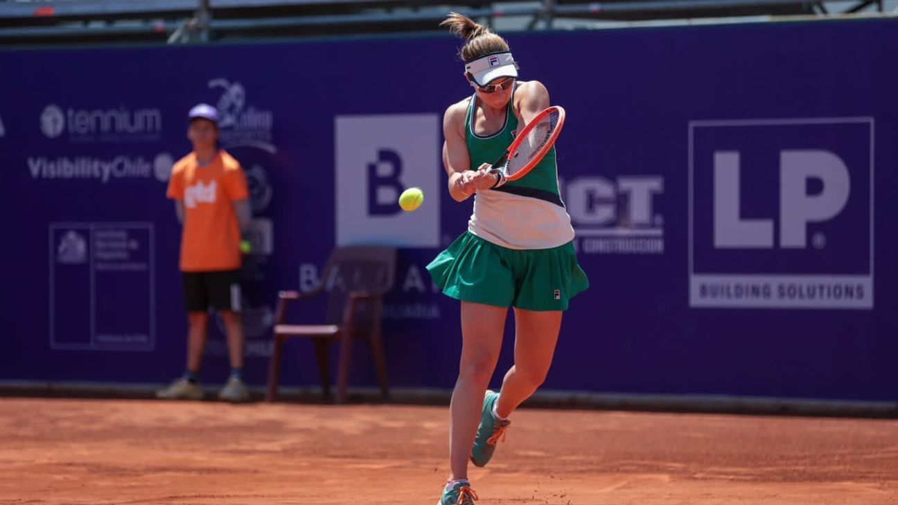 Nadia Podoroska busca la final en el WTA 125 de Colina - ESPN