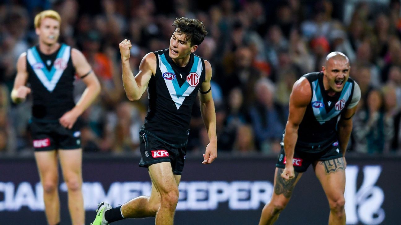 New Power skipper Rozee signs long-term AFL deal - ESPN