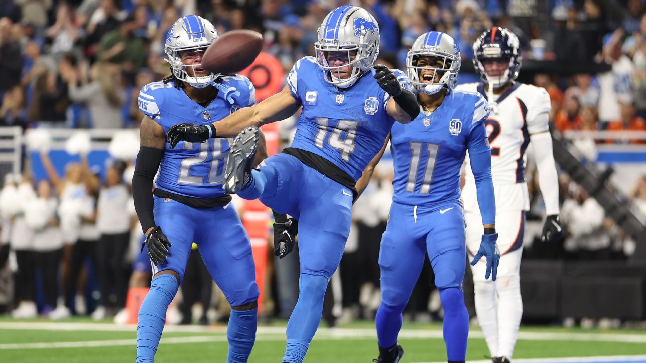 Lions tendrán su mayor favoritismo en playoffs - ESPN