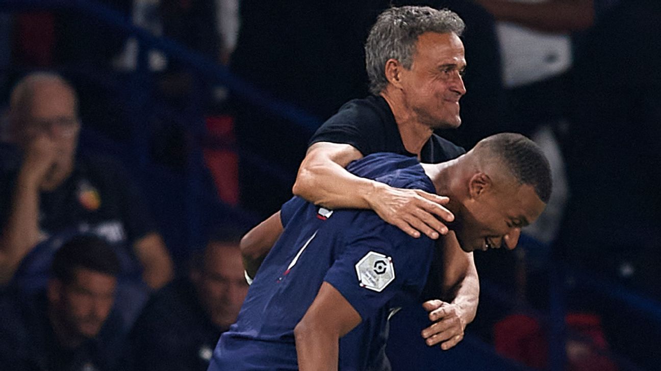 Luis Enrique: "Mbappé y yo no somos novios porque él no quiere" - ESPN