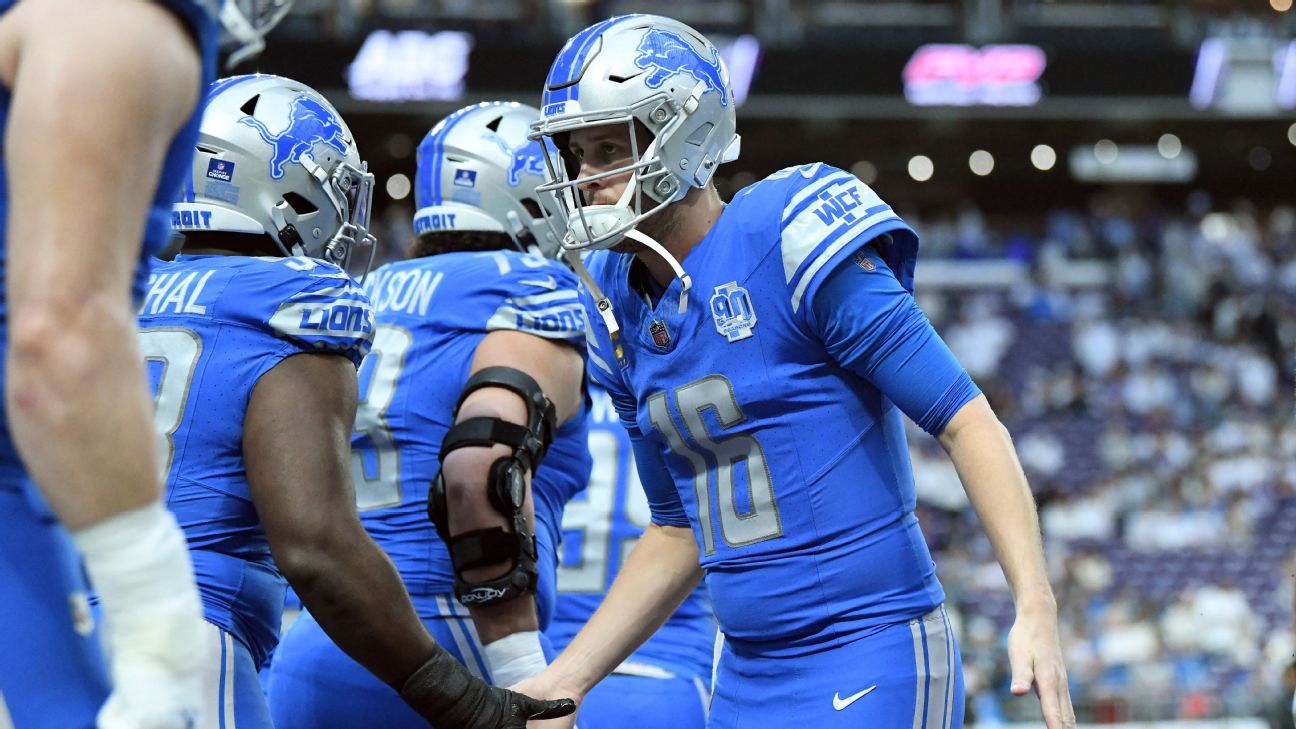Eerste division title in 30 jaar voor Detroit Lions - ESPN