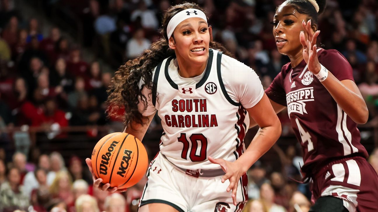 Kamilla Cardoso expected back Thursday for No. 1 South Carolina - ESPN