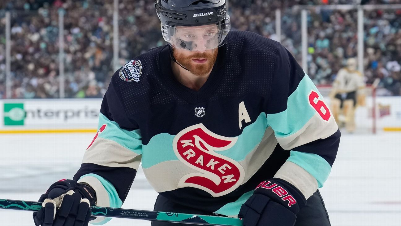 Kraken, D Adam Larsson agree to 4-year, $21M extension - ESPN