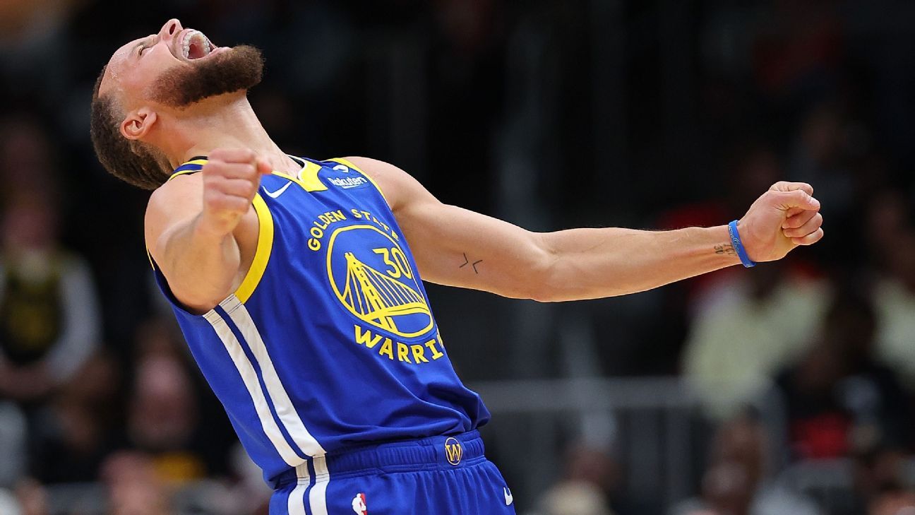Stephen Curry registra su mayor puntaje de la temporada - ESPN