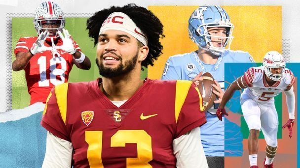 Los Mejores 25 Prospectos Para El Draft 2024 De La Nfl Espn