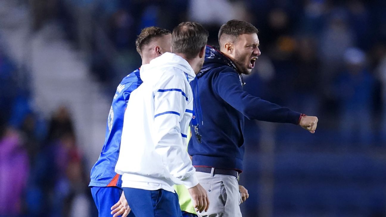 Cruz Azul domina la Liga MX de la mano de Martín Anselmi y Vicente ...