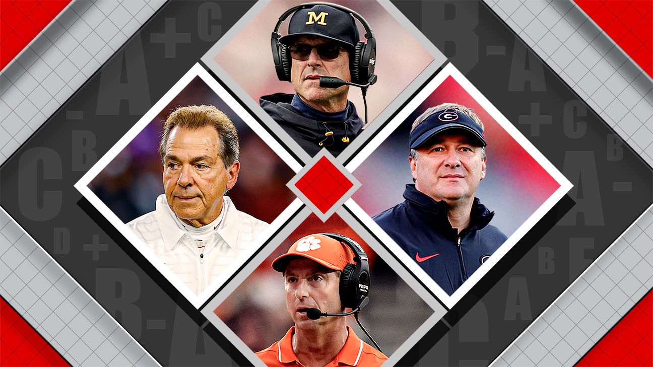 Grading every team ever ranked by the CFP committee - ESPN
