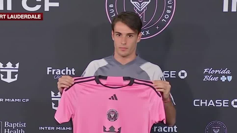 Federico Redondo fue presentado en Inter Miami - ESPN