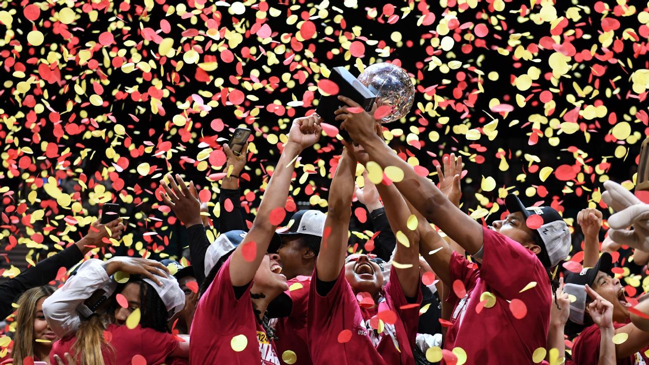 USC takes Pac-12 title despite rare off night for JuJu Watkins - ESPN