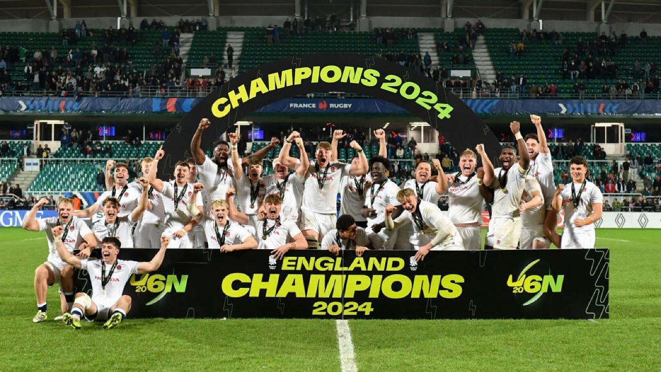 Inglaterra se coronó campeón del Seis Naciones M20 - ESPN