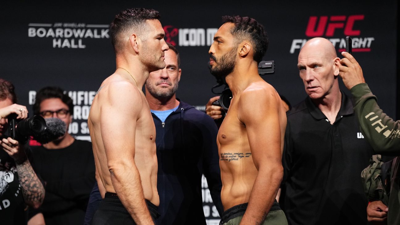 Bruno Blindado bate o peso, confirma luta contra Chris Weidman, e UFC ...