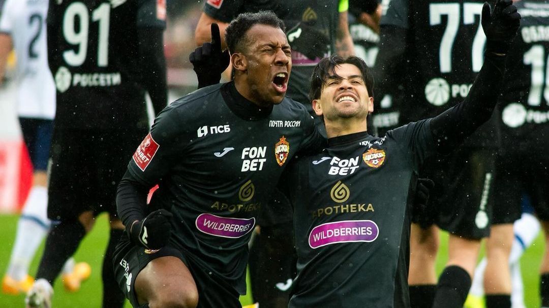 Víctor Dávila se matriculó con un golazo en victoria del CSKA Moscú en ...