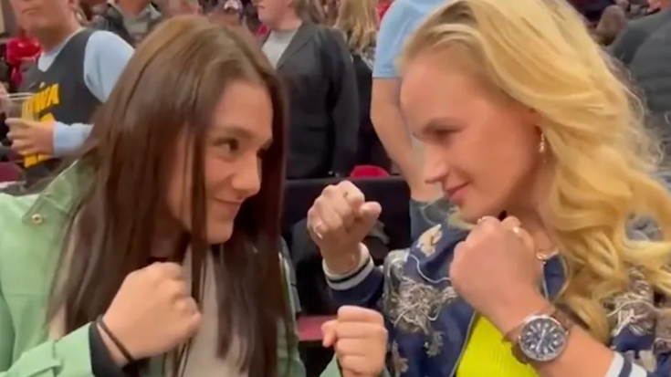 Alexa Grasso y Valentina Shevchenko 'cara a cara' en el Final Four ...