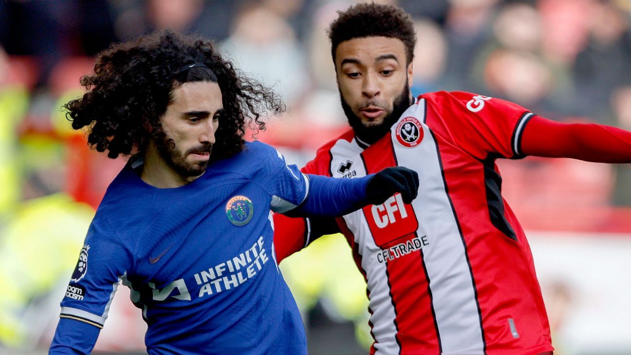 Chelsea sigue deambulando y sufrió un empate ante Sheffield, último en ...