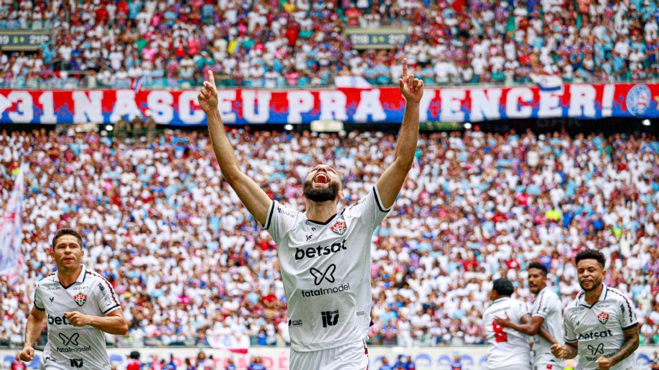 Vitória empata com Bahia e é campeão baiano - ESPN