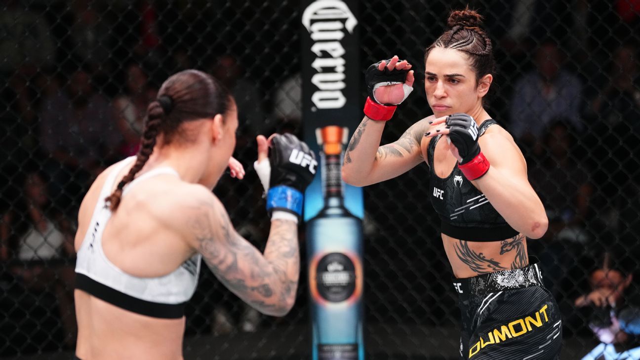 Após vencer a 4ª seguida no UFC, Norma Dumont entra no top-10 dos galos ...