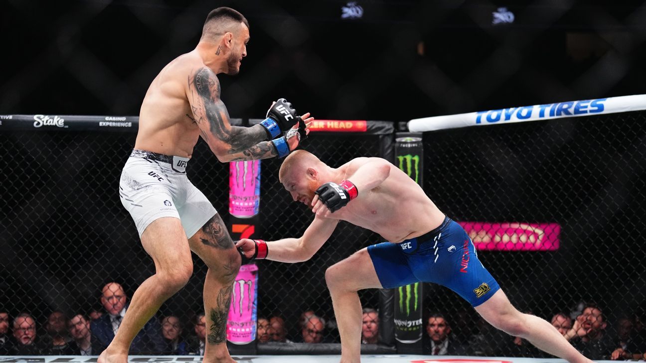 Promessa americana domina adversário e finaliza na abertura do card ...