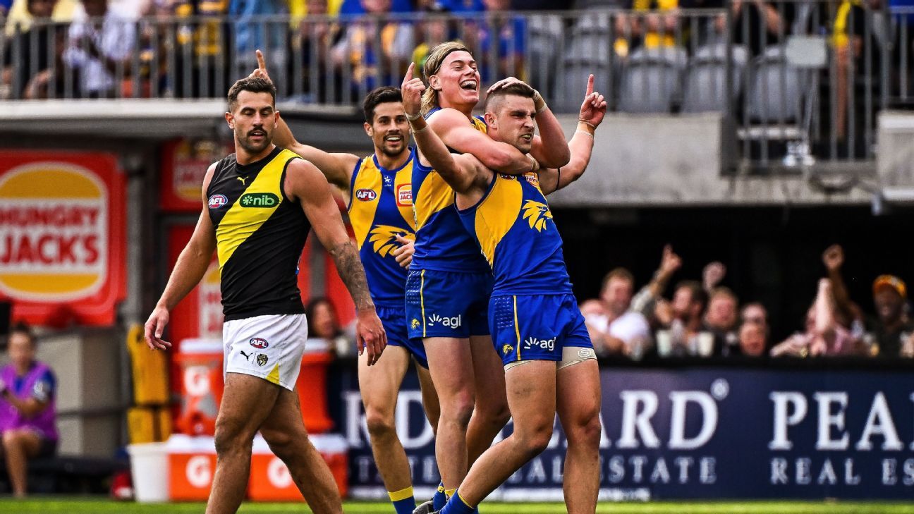 Elliot Yeo signs with Eagles until 2027 - ESPN