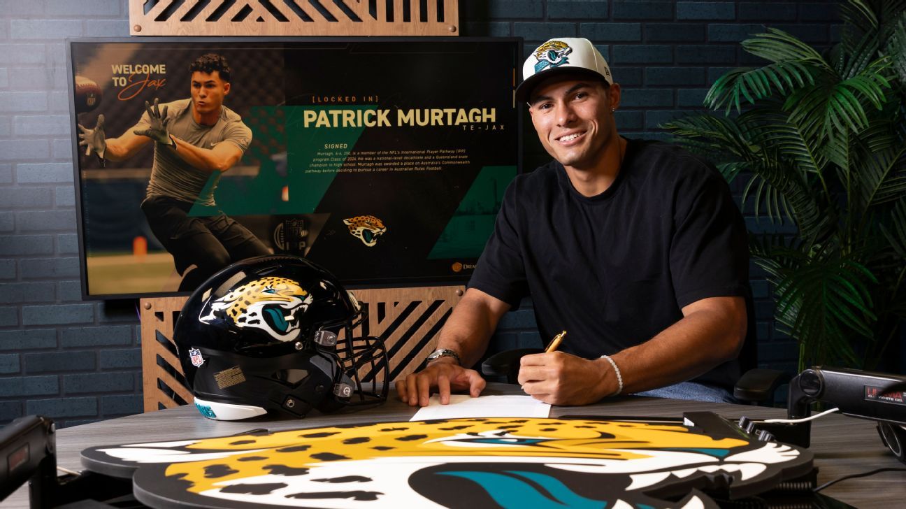 Former Gold Coast Sun Patrick Murtagh joins NFL's Jaguars - ESPN