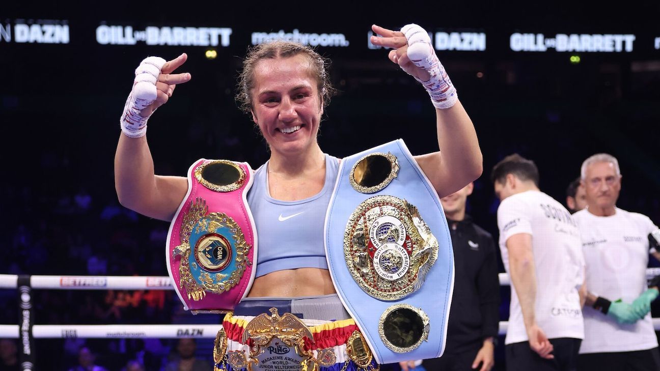 Women's boxing divisional rankings: Where do Ellie Scotney, Rhiannon ...