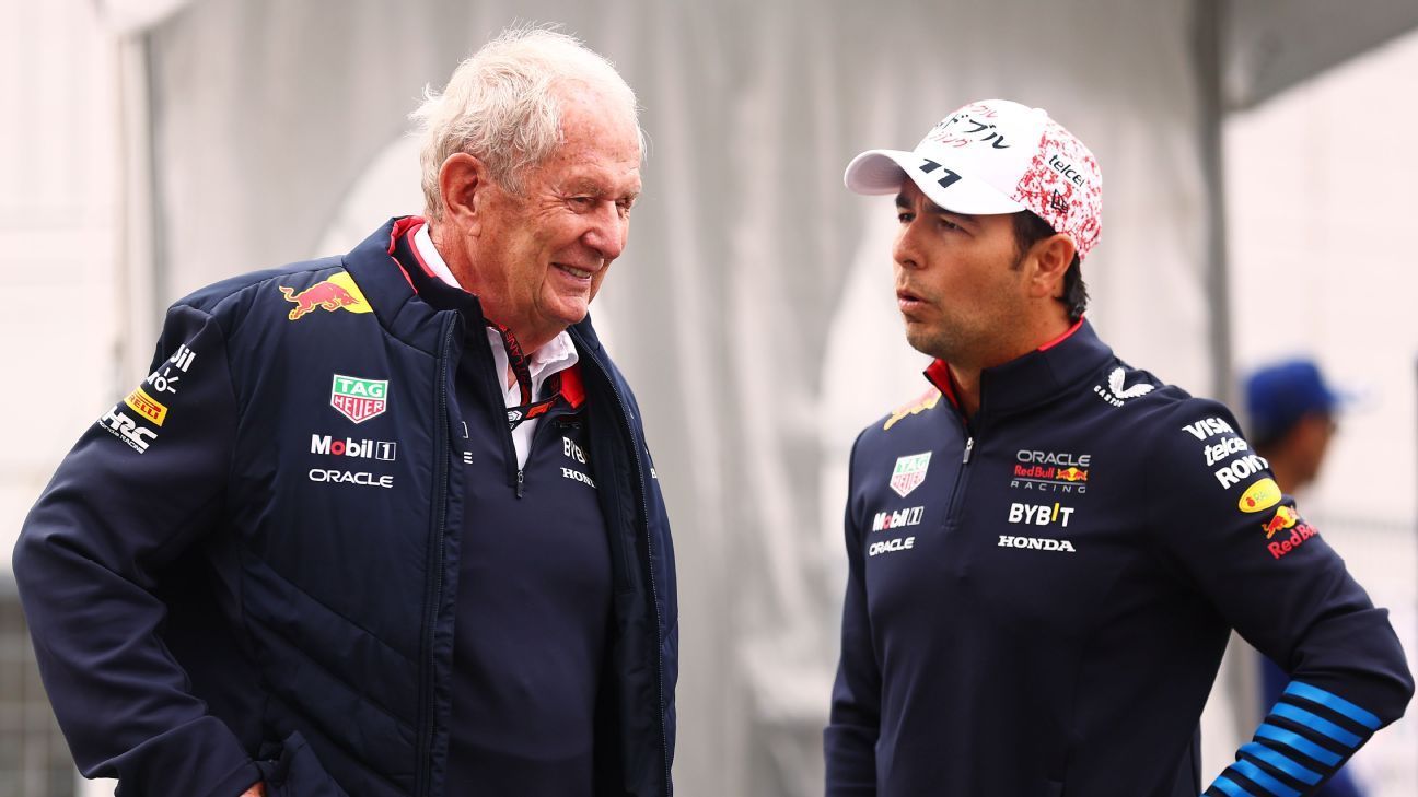 Helmut Marko sobre Checo: "La mejor opción para 2025" - ESPN