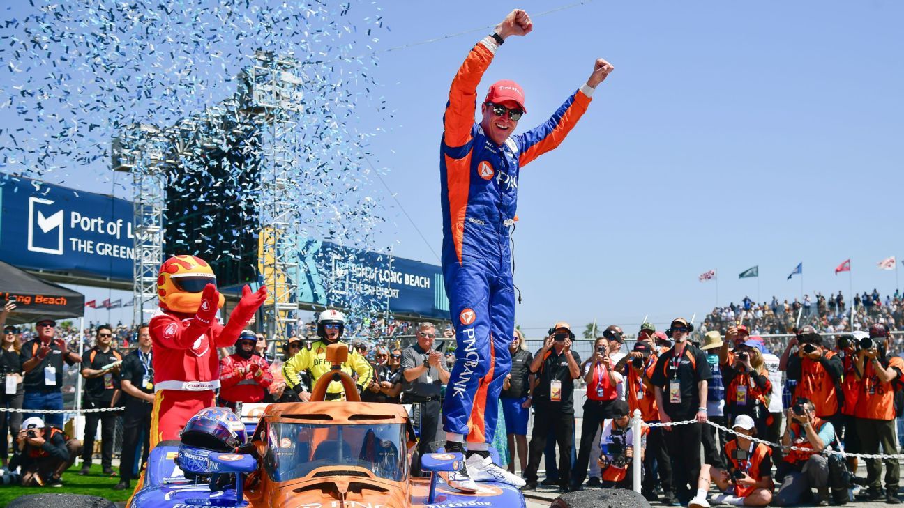 Scott Dixon inches closer to A.J. Foyt on IndyCar all-time win list - ESPN