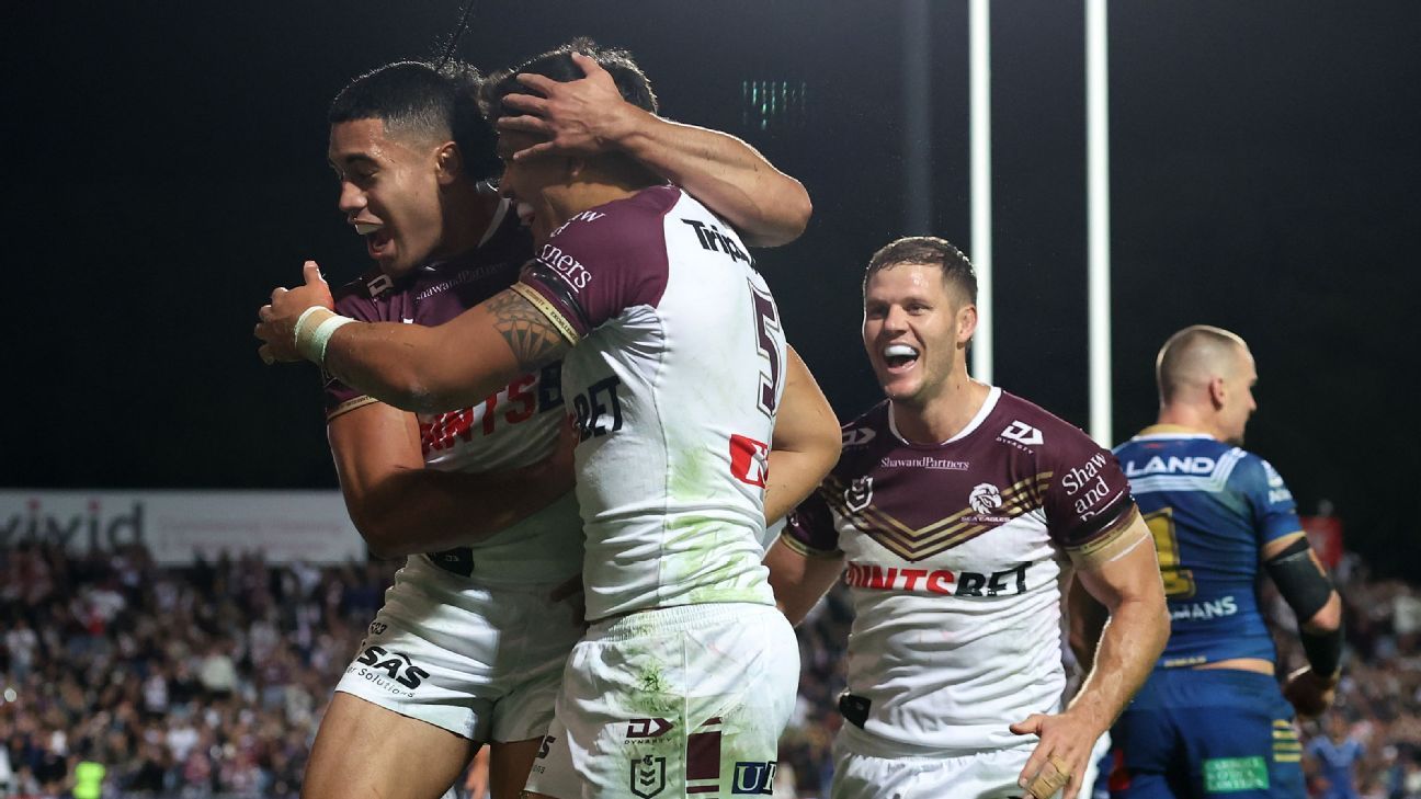 NRL: Manly come back to add to Eels' second-half woes - ESPN