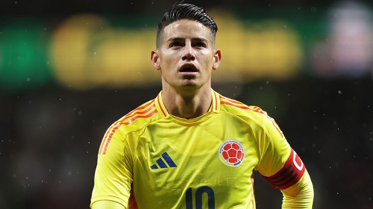 James volvió con 5' en Sao Paulo: lo esperan 10 partidos antes de ...