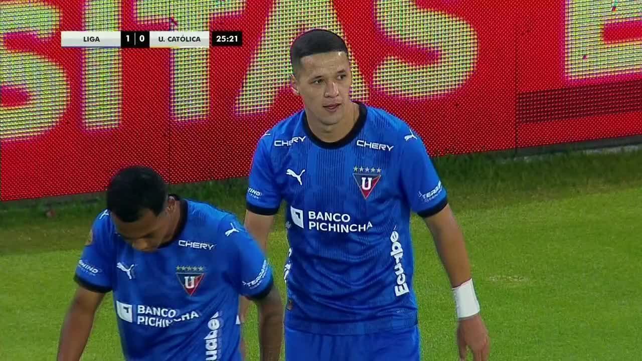 Alex Arce anotó para Liga de Quito y rompió una marca de LigaPro - ESPN