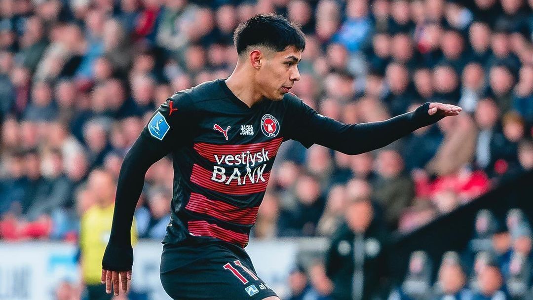Darío Osorio fue expulsado en el empate de Midtjylland ante Randers - ESPN