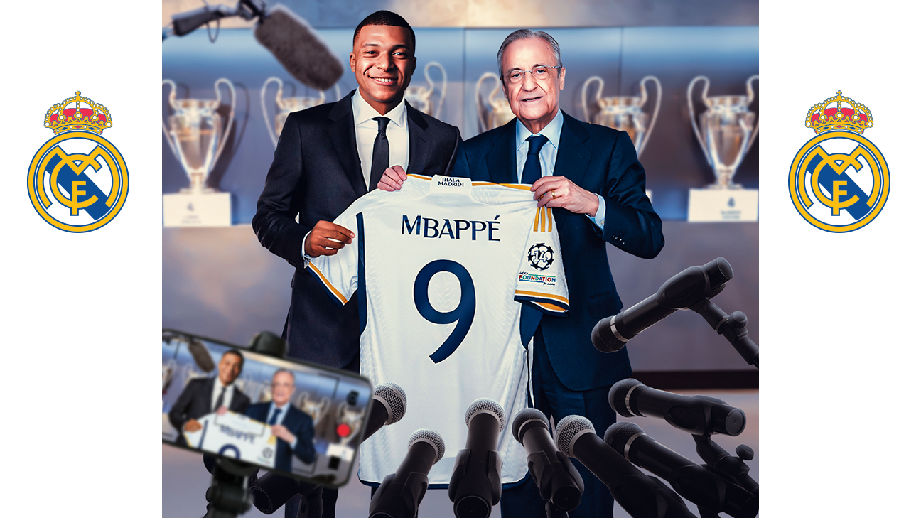 Kylian Mbappé, destinado a lucir el N° 9 de Real Madrid - ESPN