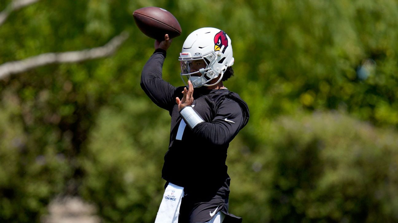 Cardinals' Kyler Murray 'locked in' after late start in 2023 - ESPN