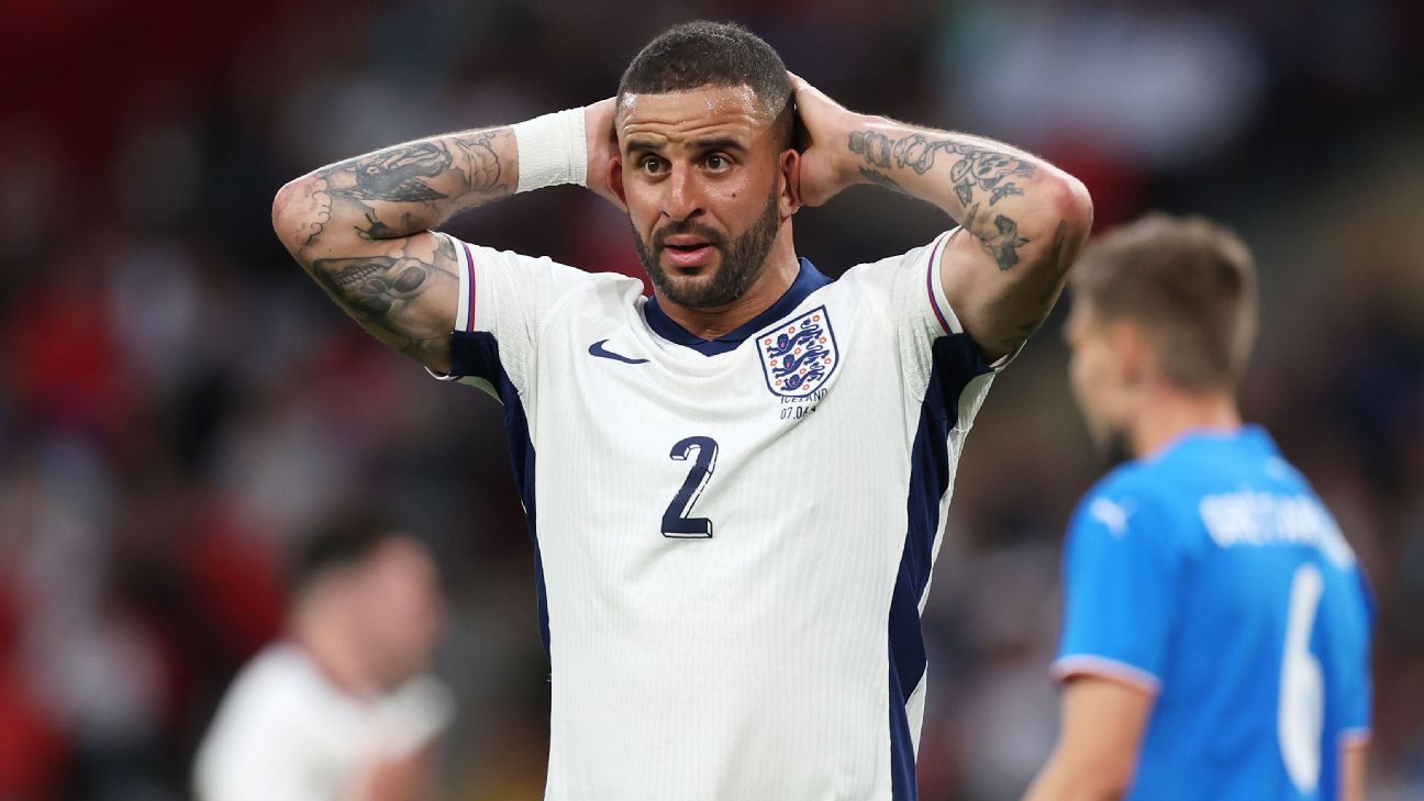 Pep Guardiola unhappy with England over Kyle Walker injury - ESPN