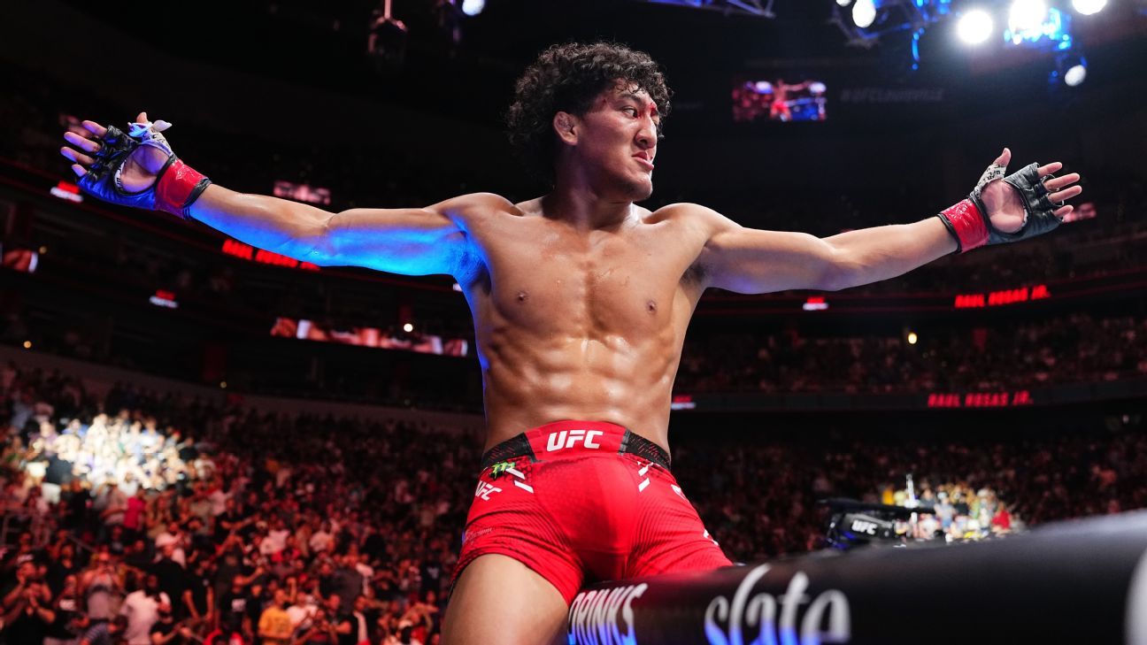 Raúl Rosas Jr. quiere cuatro peleas de UFC en 2025 - ESPN