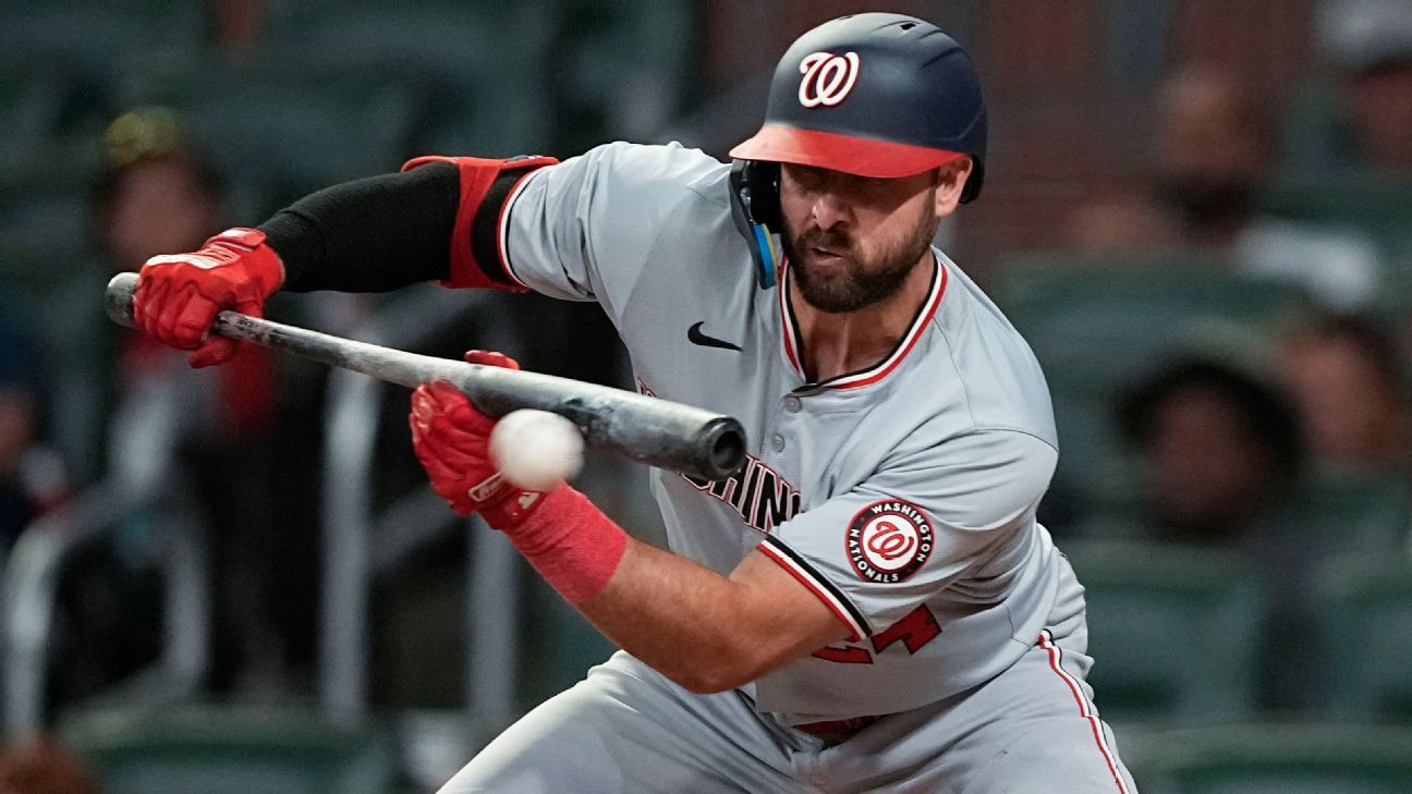 Joey Gallo, a IL de Nats por lesión en tendón de la corva - ESPN