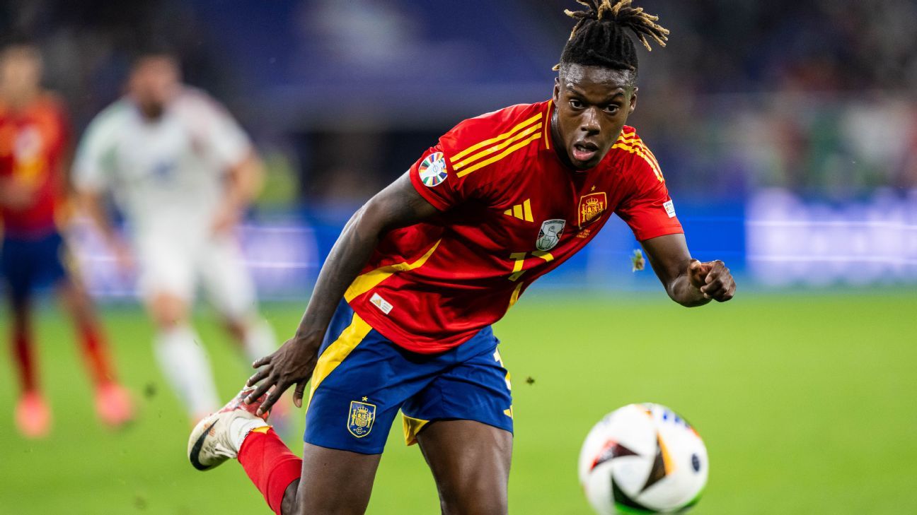Nico Williams, la joya de España que deslumbra en la Euro 2024 - ESPN