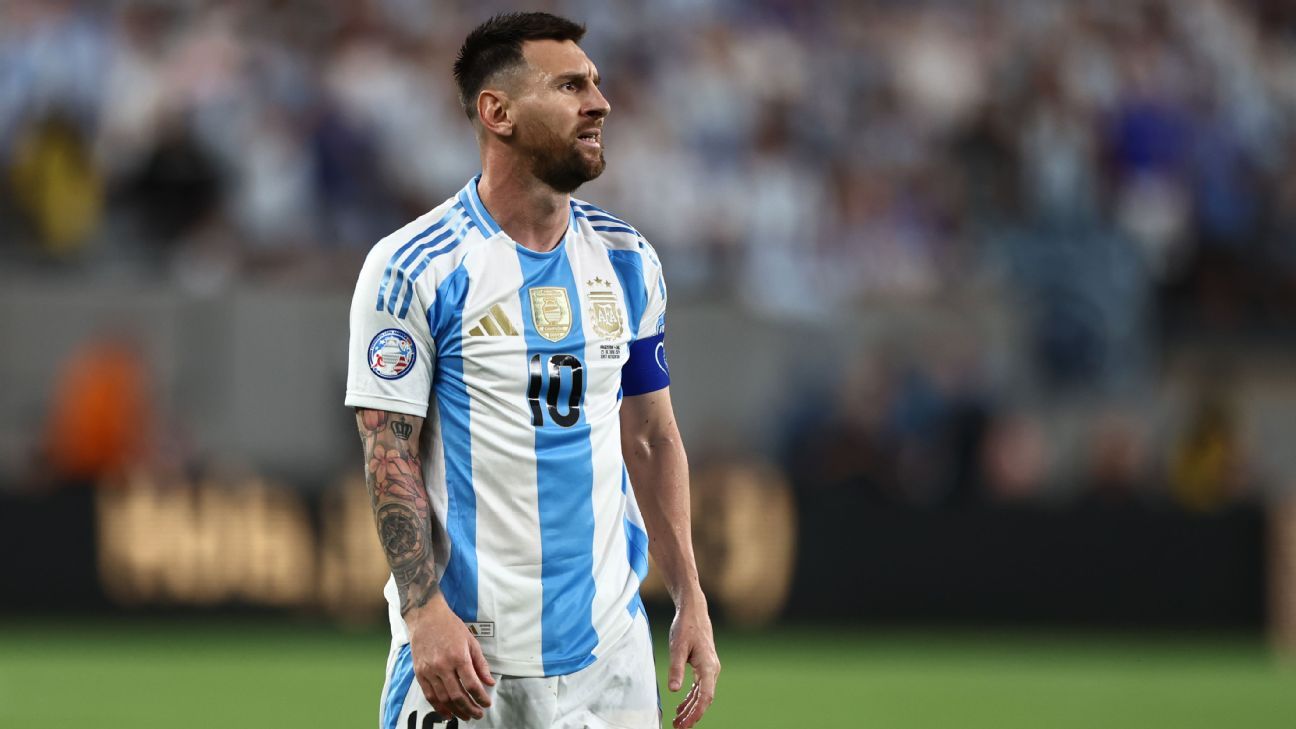 Juega y hace jugar: El partido de Leo Messi ante Chile por la Copa ...