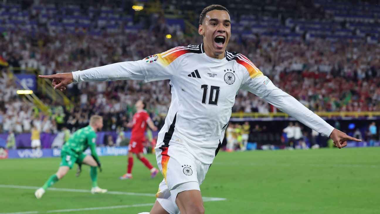 Euro 2024 stats: Musiala sparkles, Neuer's record 38, Xhaka's ...