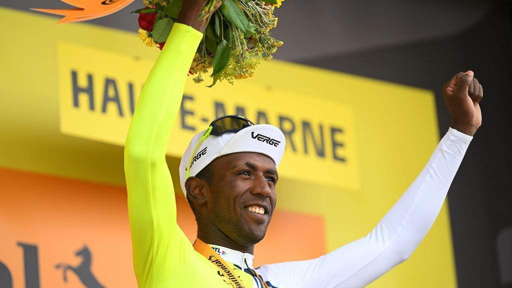 Eritrea's Biniam Girmay wins second stage at Tour de France - ESPN
