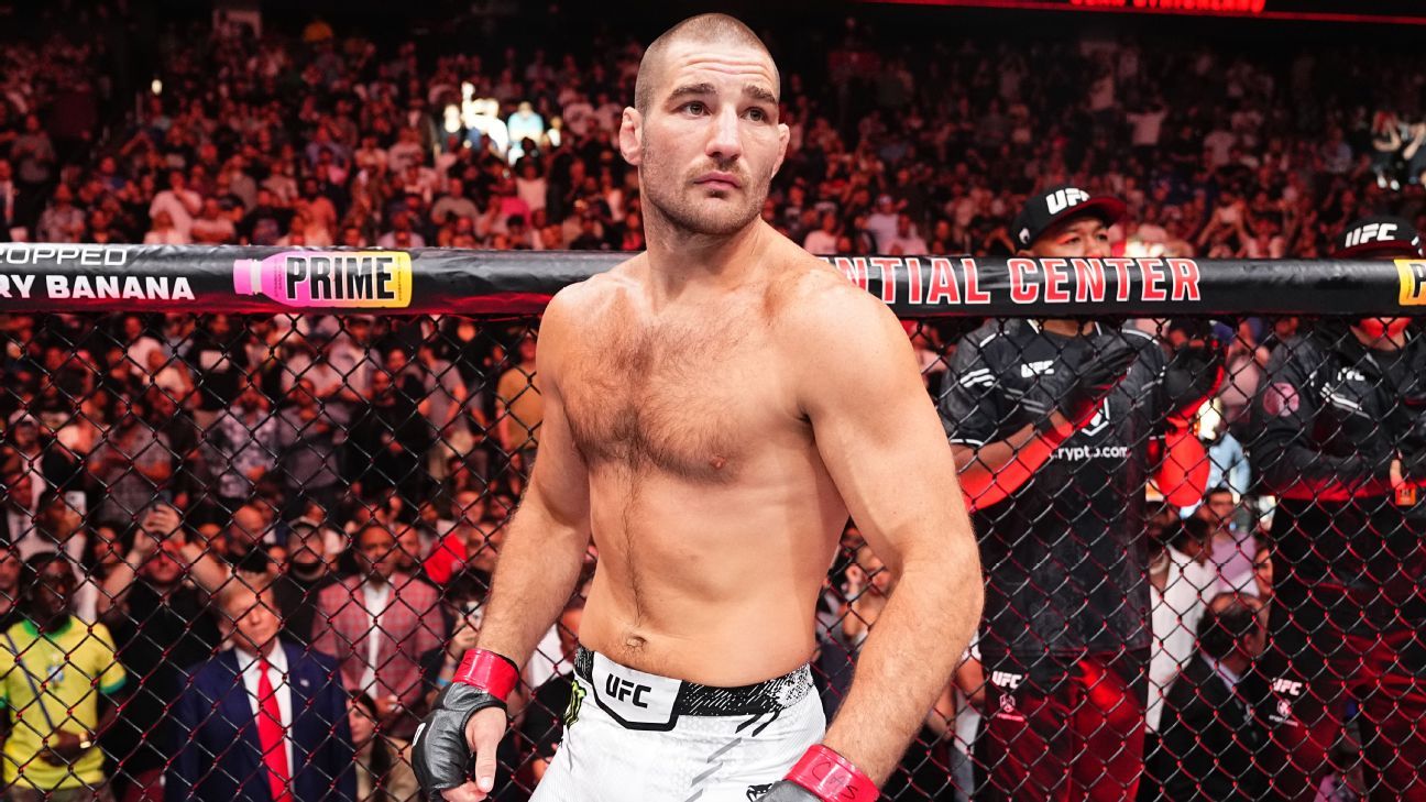 Paz selada! Treinador garante presença no corner de Sean Strickland no ...