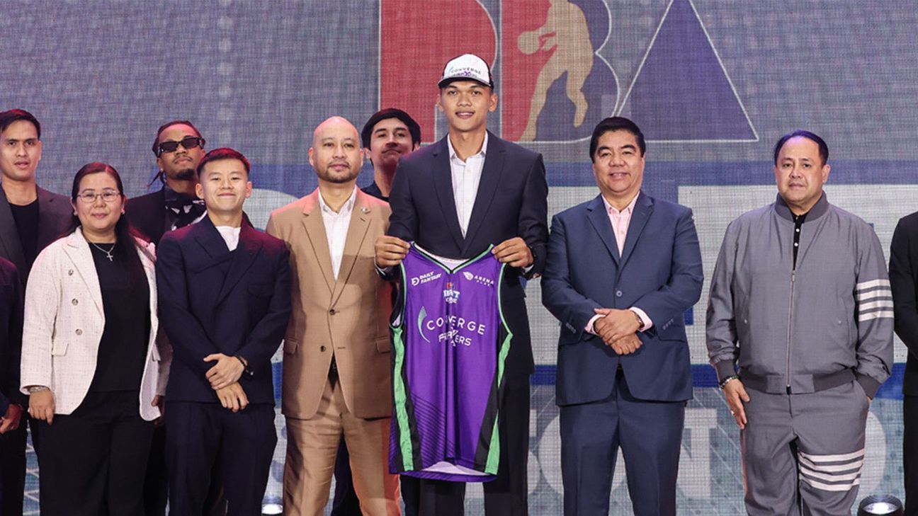 Converge FiberXers take Justine Baltazar at No. 1 in PBA Season 49 ...