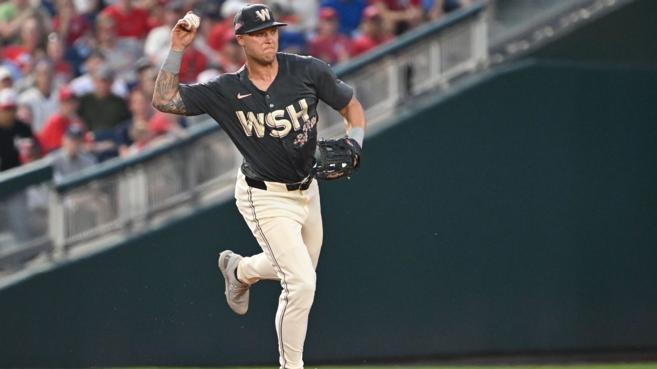White Sox firman al 3B Nick Senzel tras ser liberado por Nats - ESPN