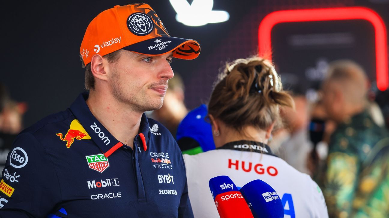 Verstappen rage nothing to do with lack of sleep - Red Bull - ESPN