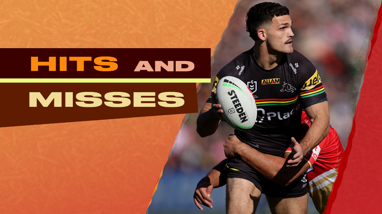 NRL Round 20: Hits and Misses Nathan Cleary proves he's the man - ESPN