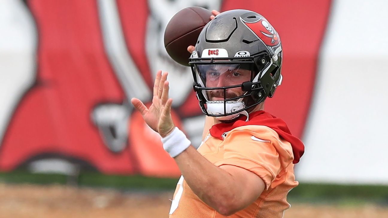 Baker Mayfield excited about long-term stability with Bucs - ESPN