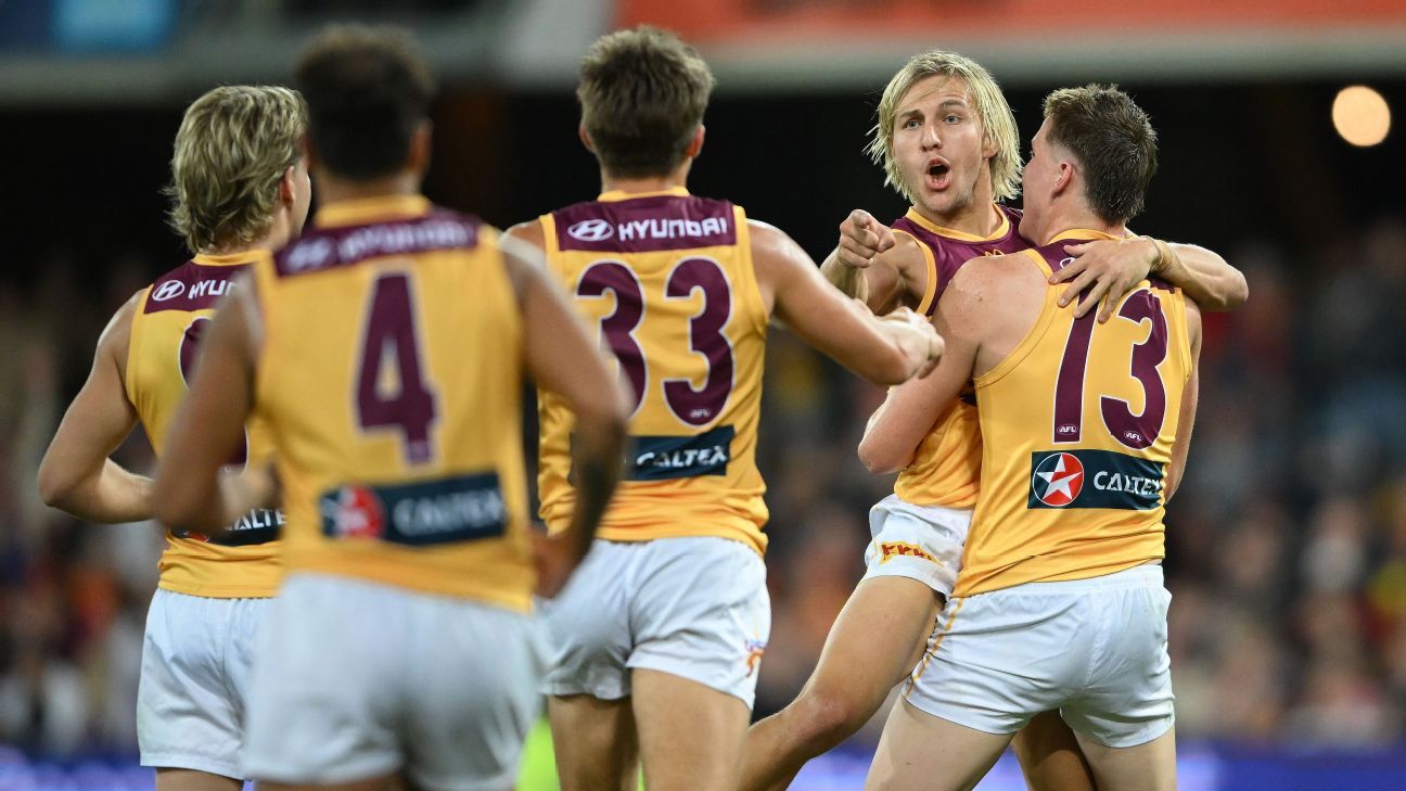 AFL: Lions burn Suns to extend AFL run - ESPN