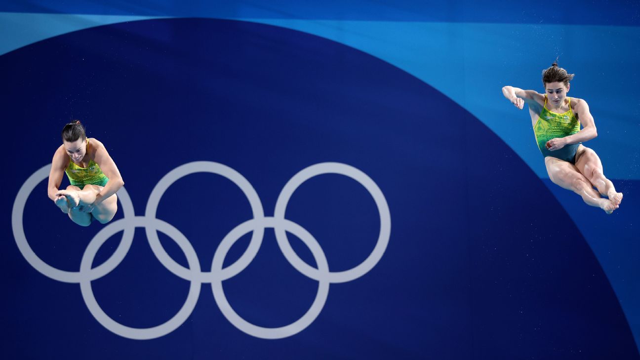 Failed last dive costs Aussie synchro duo a medal - ESPN